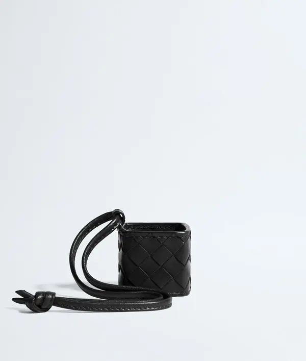 Bottega Veneta Perfume Holder Charm - Black