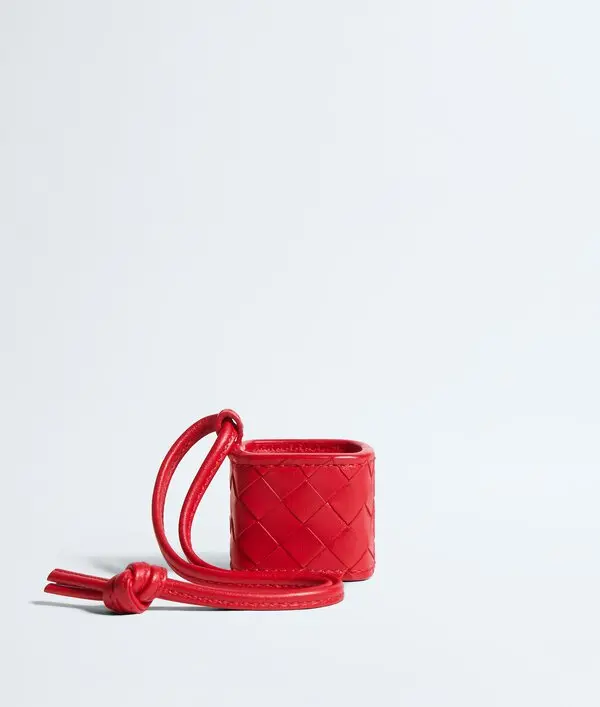 Bottega Veneta Perfume Holder Charm - Cardinal