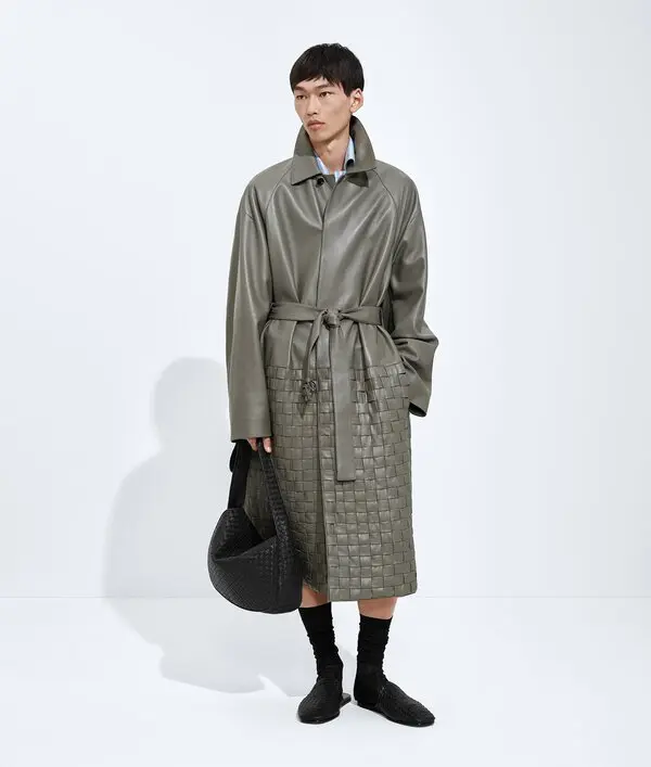 Bottega Veneta Cotton And Silk Check Shorts