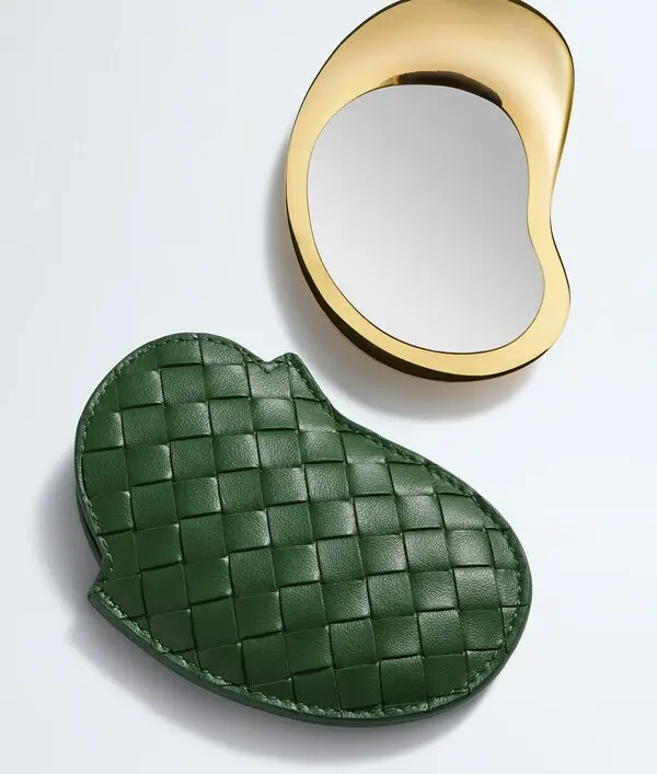 Bottega Veneta Pocket Mirror - Basil
