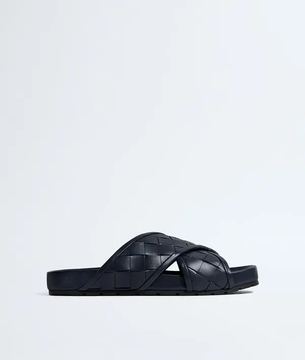 Bottega Veneta Tarik Mule - Midnight