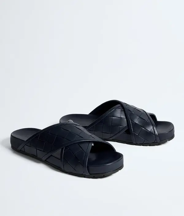 Bottega Veneta Tarik Mule - Midnight