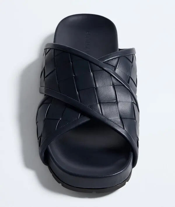 Bottega Veneta Tarik Mule - Midnight