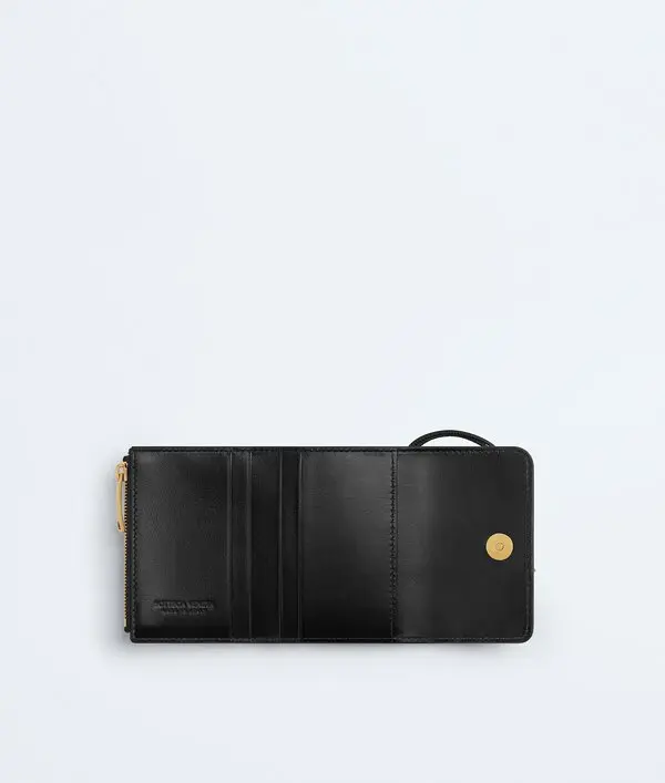 Bottega Veneta Andiamo Tri-fold Wallet - Black