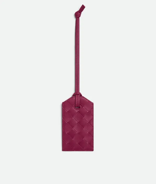 Bottega Veneta Getaway Tag Holder - Cinnabar