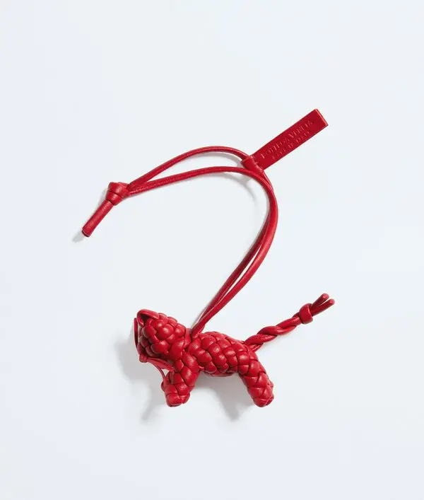 Bottega Veneta Cat Charm - Cardinal