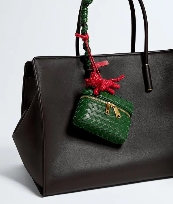 Bottega Veneta Cat Charm - Cardinal