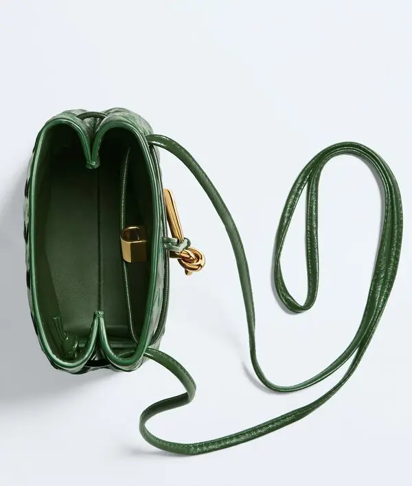 Bottega Veneta Andiamo Phone Pouch - Basil