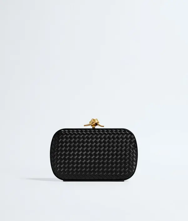 Bottega Veneta Knot Minaudière - Black