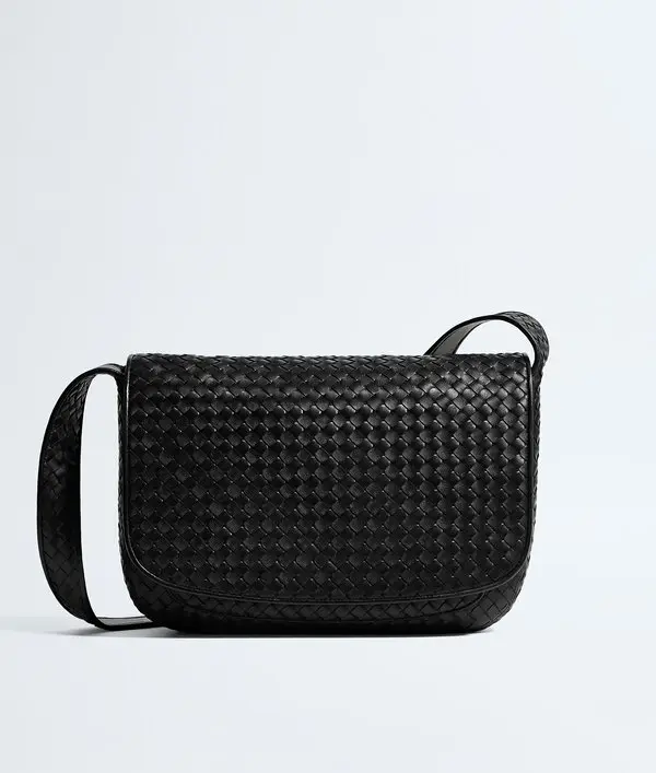 Bottega Veneta Veneto Large Messenger - Black