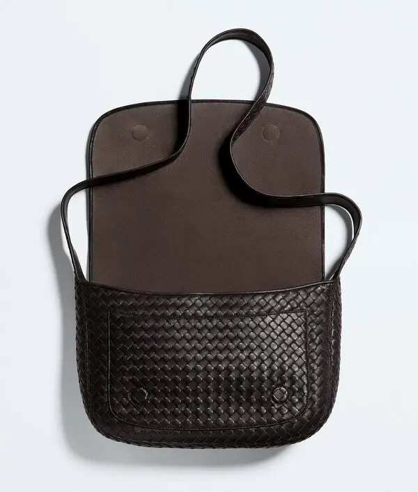 Bottega Veneta Veneto Large Messenger - Espresso