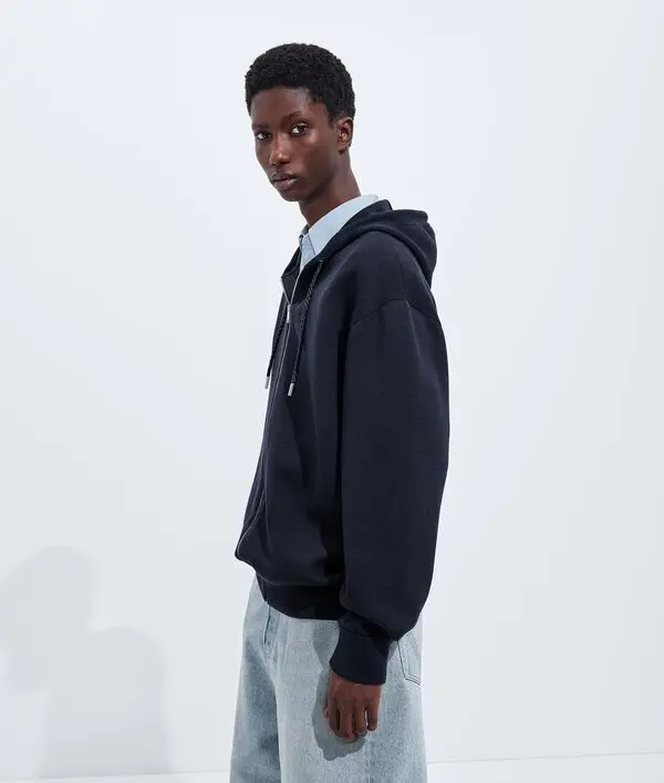 Bottega Veneta Double Wool Hoodie
