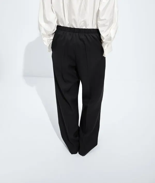 Bottega Veneta Wool Grain De Poudre Trousers