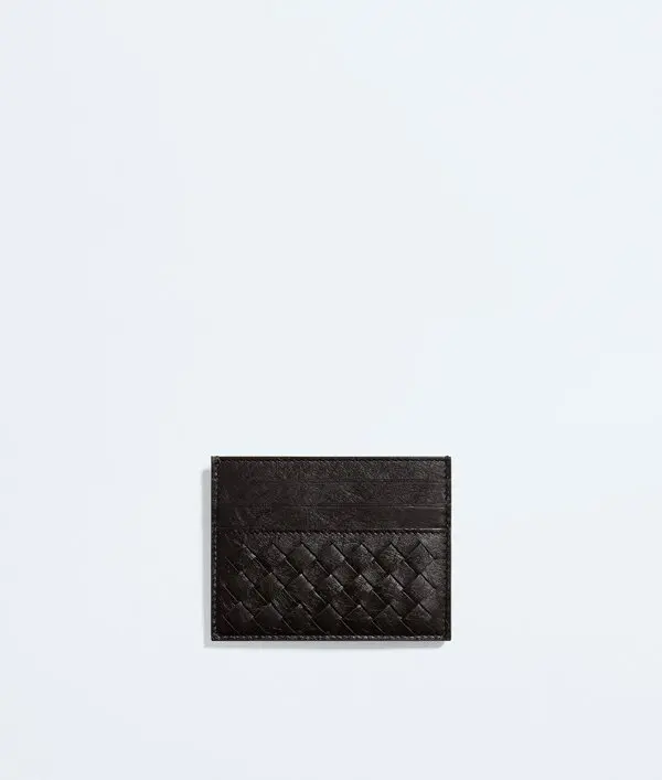 Bottega Veneta Woven Mycelium Credit Card Case