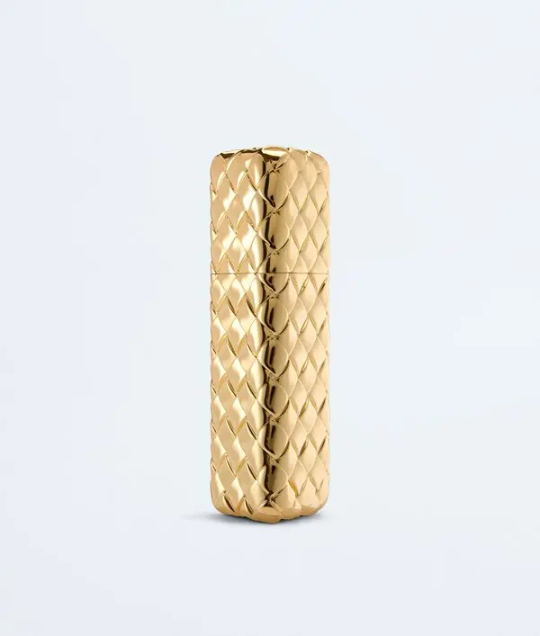 Bottega Veneta Intreccio Perfume Travel Case - Gold
