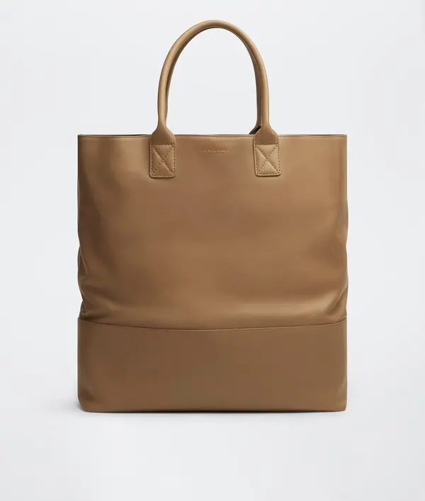 Bottega Veneta Maxi Intreccio Tote - Camel
