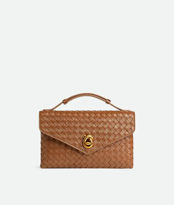 Bottega Veneta Knot Lock - Amber