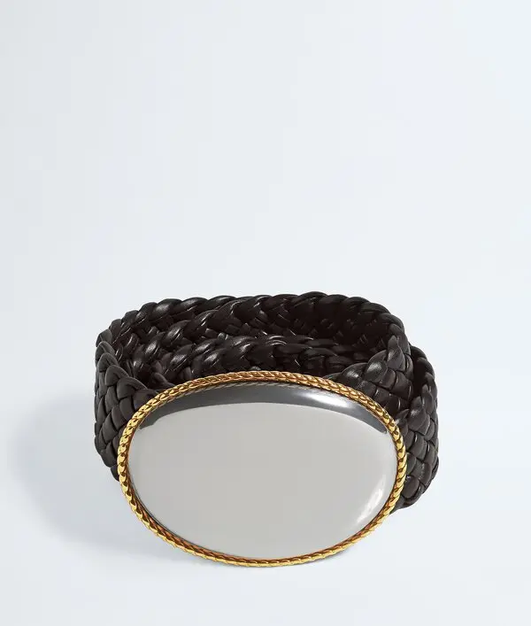 Bottega Veneta Medal Belt - Espresso