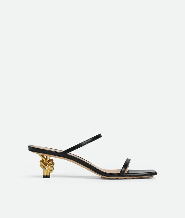Bottega Veneta Knot Mule - Black