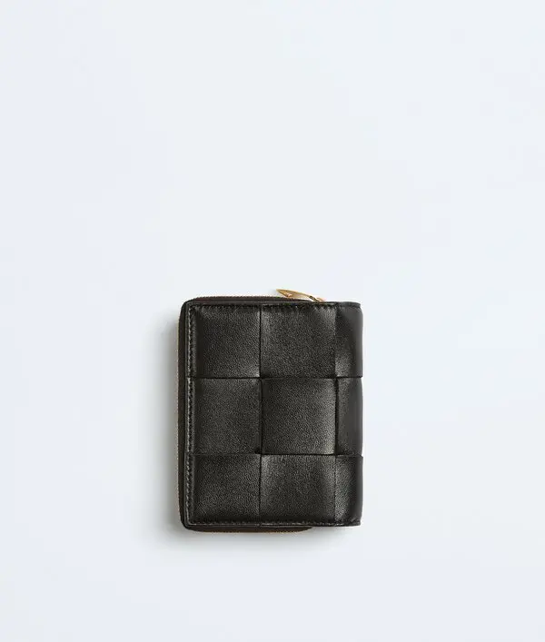 Bottega Veneta Cassette Compact Zip Around Wallet