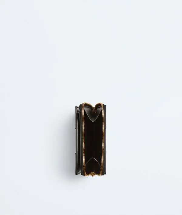 Bottega Veneta Cassette Compact Zip Around Wallet