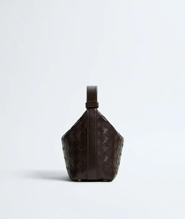 Bottega Veneta Intrecciato Leather Shoulder Bag - Fondant