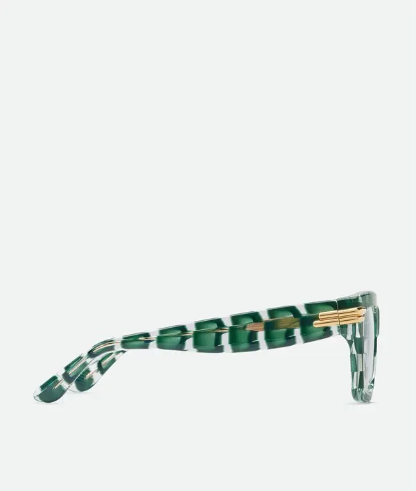 Bottega Veneta Mitre Square Eyeglasses