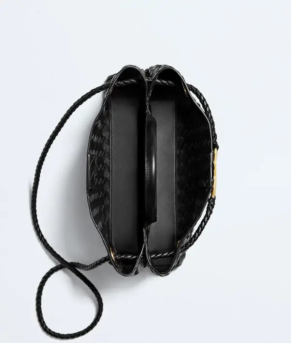 Bottega Veneta East-west Andiamo Bag - Black