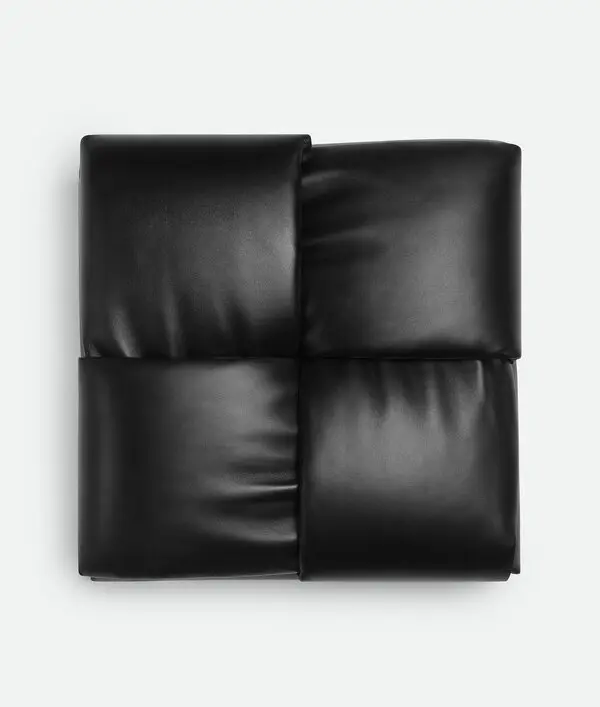 Bottega Veneta Padded Intreccio Cushion - Black