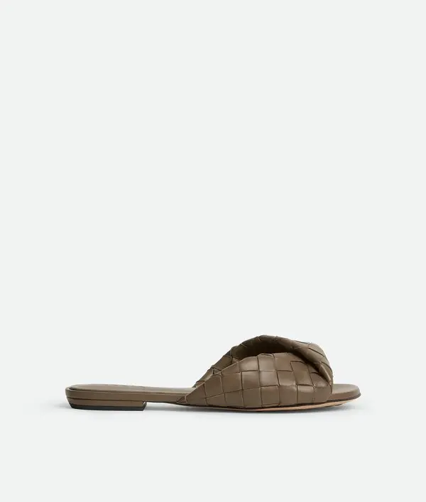Bottega Veneta Blink Flat Mule - Pinecone