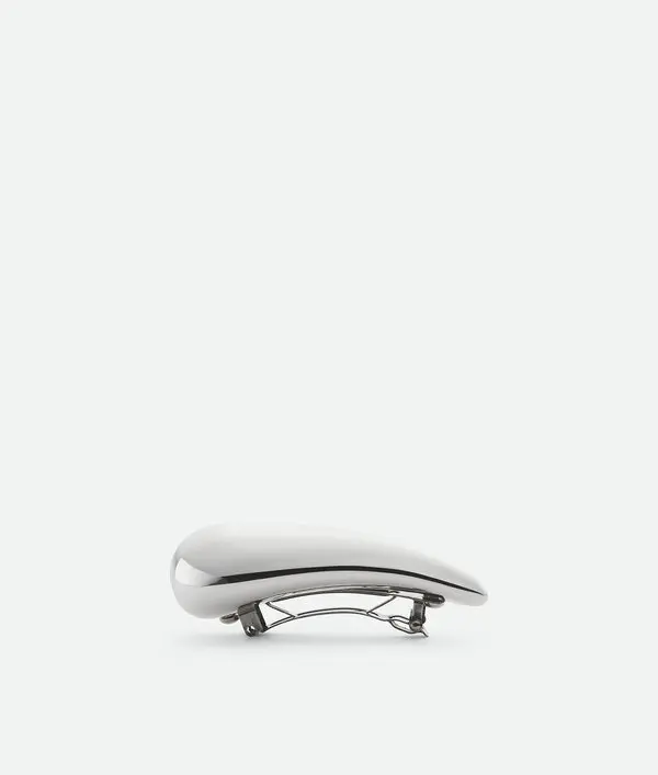 Bottega Veneta Drop Hair Clip - Silver