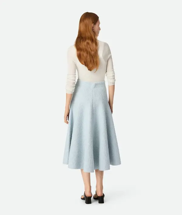 Bottega Veneta Wool Boucle Skirt - Bubble