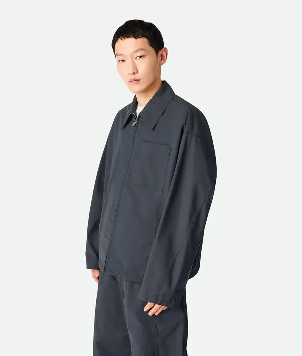 Bottega Veneta Resinated Cotton Blouson