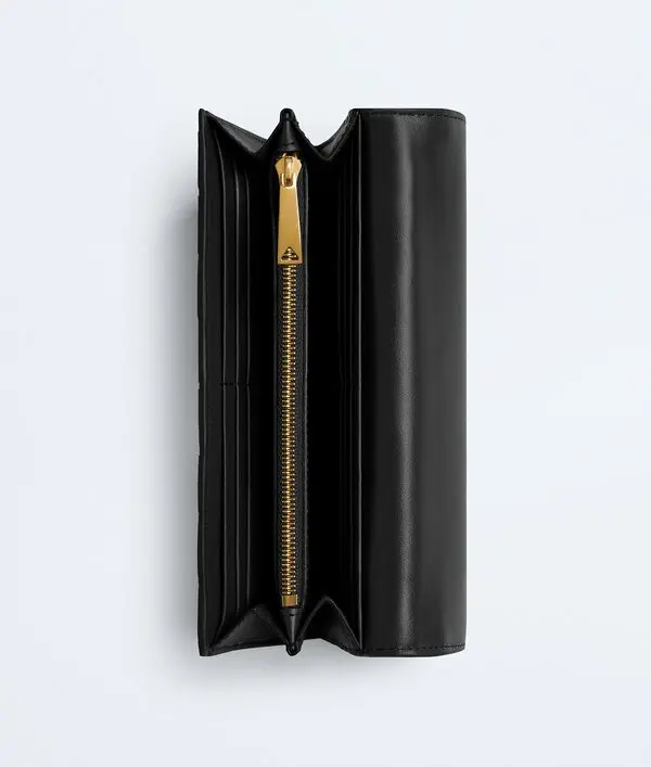 Bottega Veneta Intrecciato Large Flap Wallet