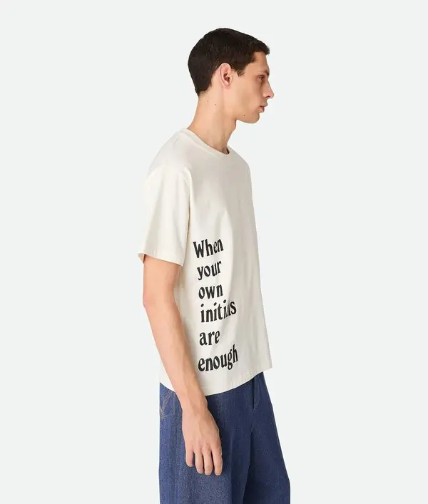 Bottega Veneta Cotton Printed Jersey T-shirt
