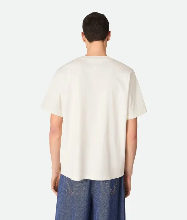 Bottega Veneta Cotton Printed Jersey T-shirt