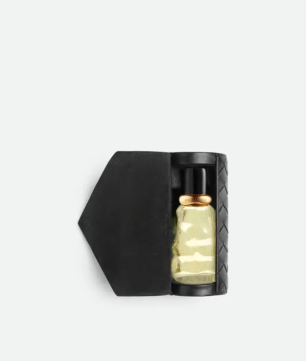 Bottega Veneta Intrecciato Perfume Case - Black