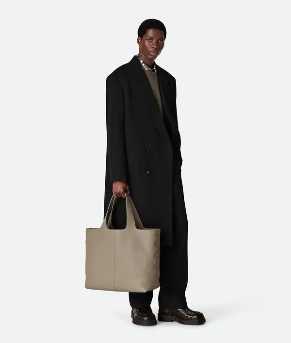 Bottega Veneta Large Diago Tote - Limestone