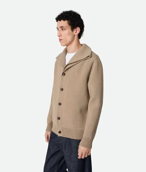 Bottega Veneta Compact Wool Cardigan