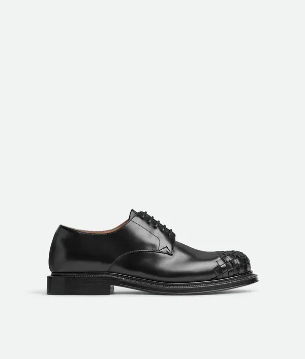 Bottega Veneta James Lace-up Shoe - Black