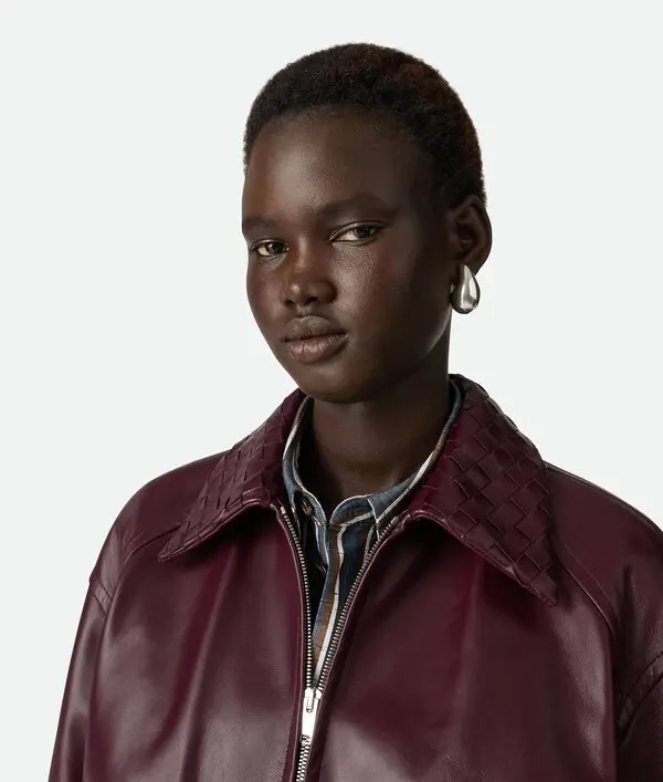 Bottega Veneta Leather Blouson - Jam