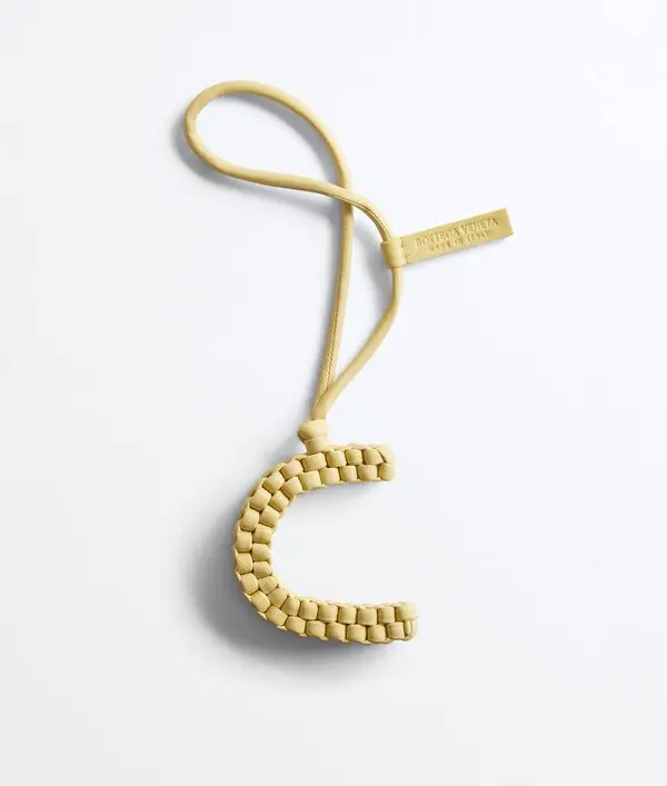 Bottega Veneta Letter C Charm - Butter