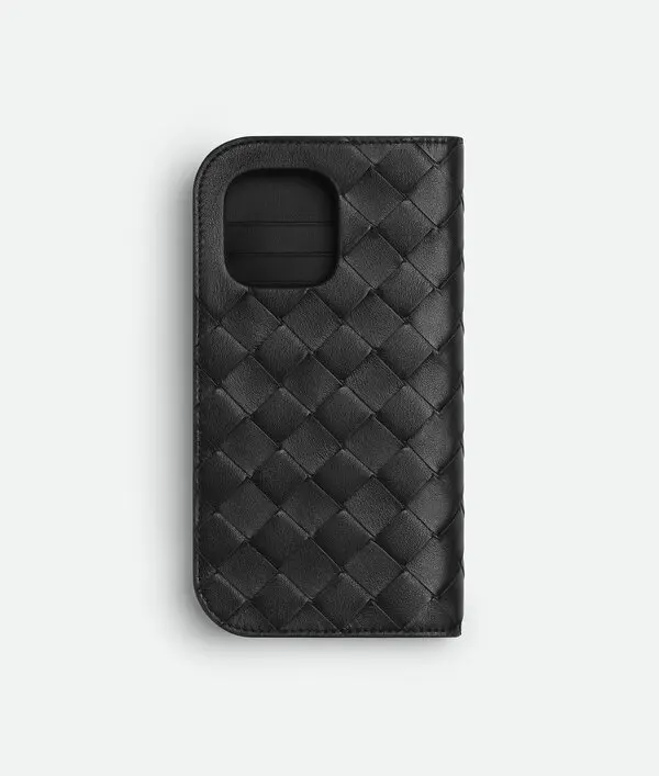 Bottega Veneta Intrecciato Iphone 16 Pro Max Folio Case