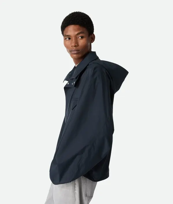 Bottega Veneta Packable Nylon Hooded Blouson