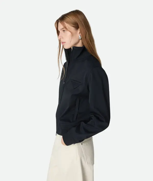 Bottega Veneta Bonded Tech Wool Blouson