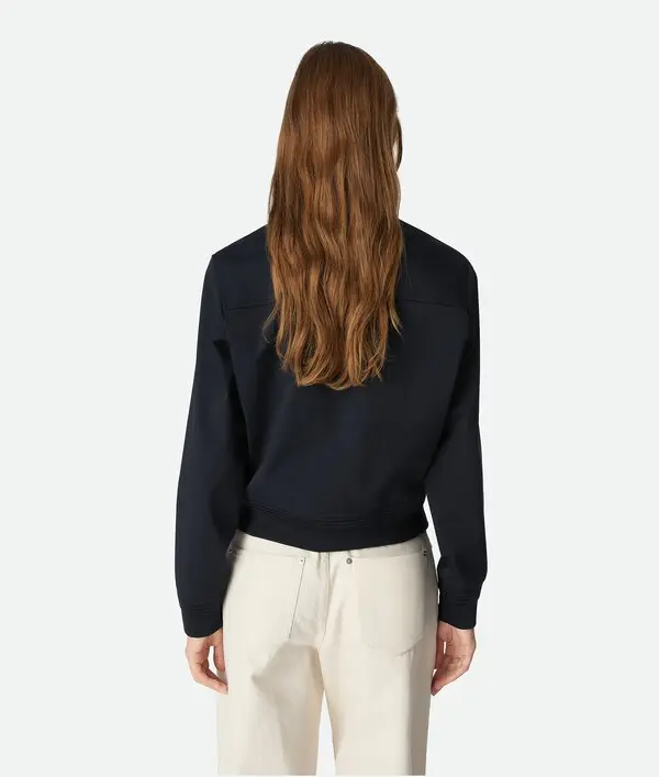 Bottega Veneta Bonded Tech Wool Blouson