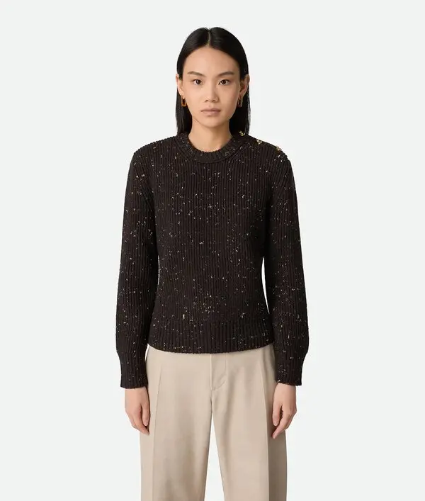 Bottega Veneta Wool English Rib Jumper