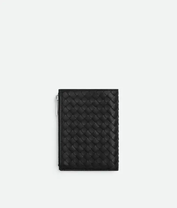 Bottega Veneta Intrecciato Piccolo Passport Case With Zip