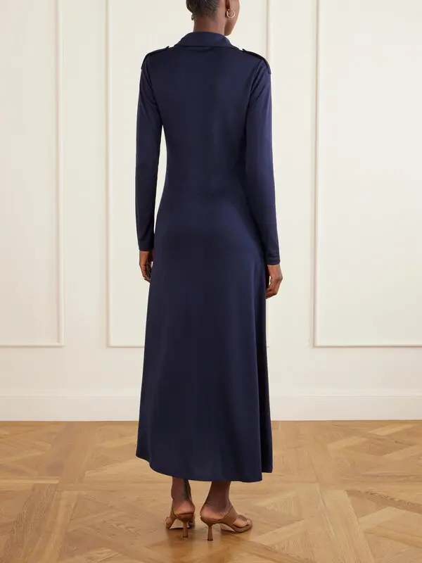 Polo Ralph Lauren Stretch-jersey Midi Dress