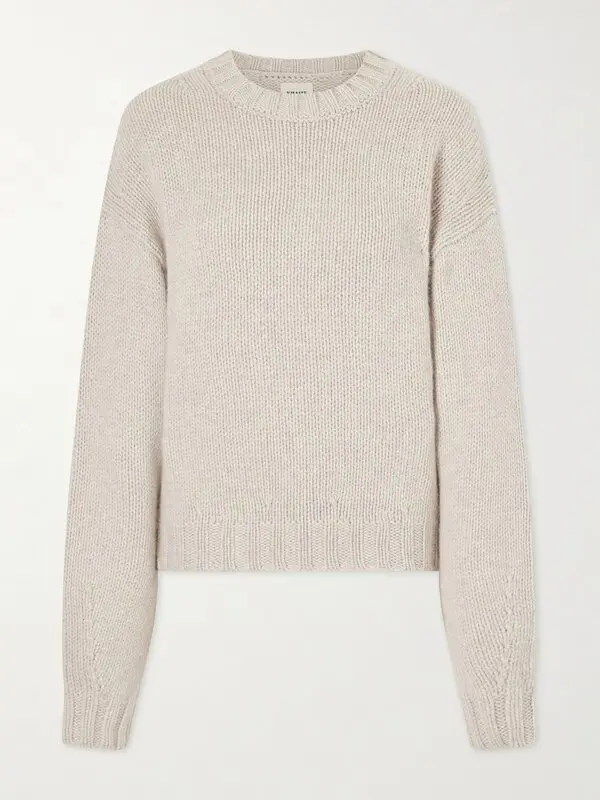 Khaite Gemma Cashmere Sweater - Neutrals